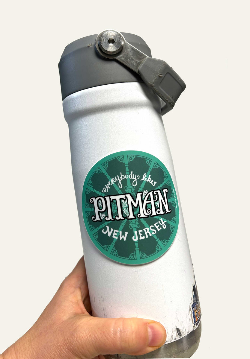 Pitman New Jersey Sticker - Everybody Likes Pitman sticker – PhilaCarta