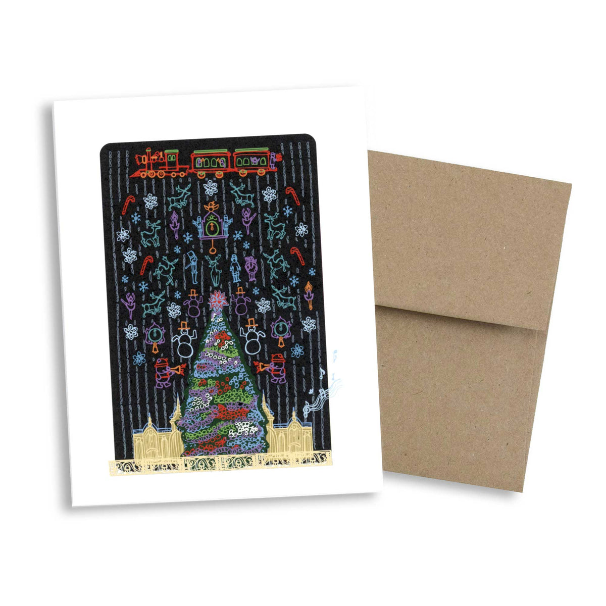 Philly Christmas Card - Wanamaker Light Show - Philadelphia Holiday Ca ...